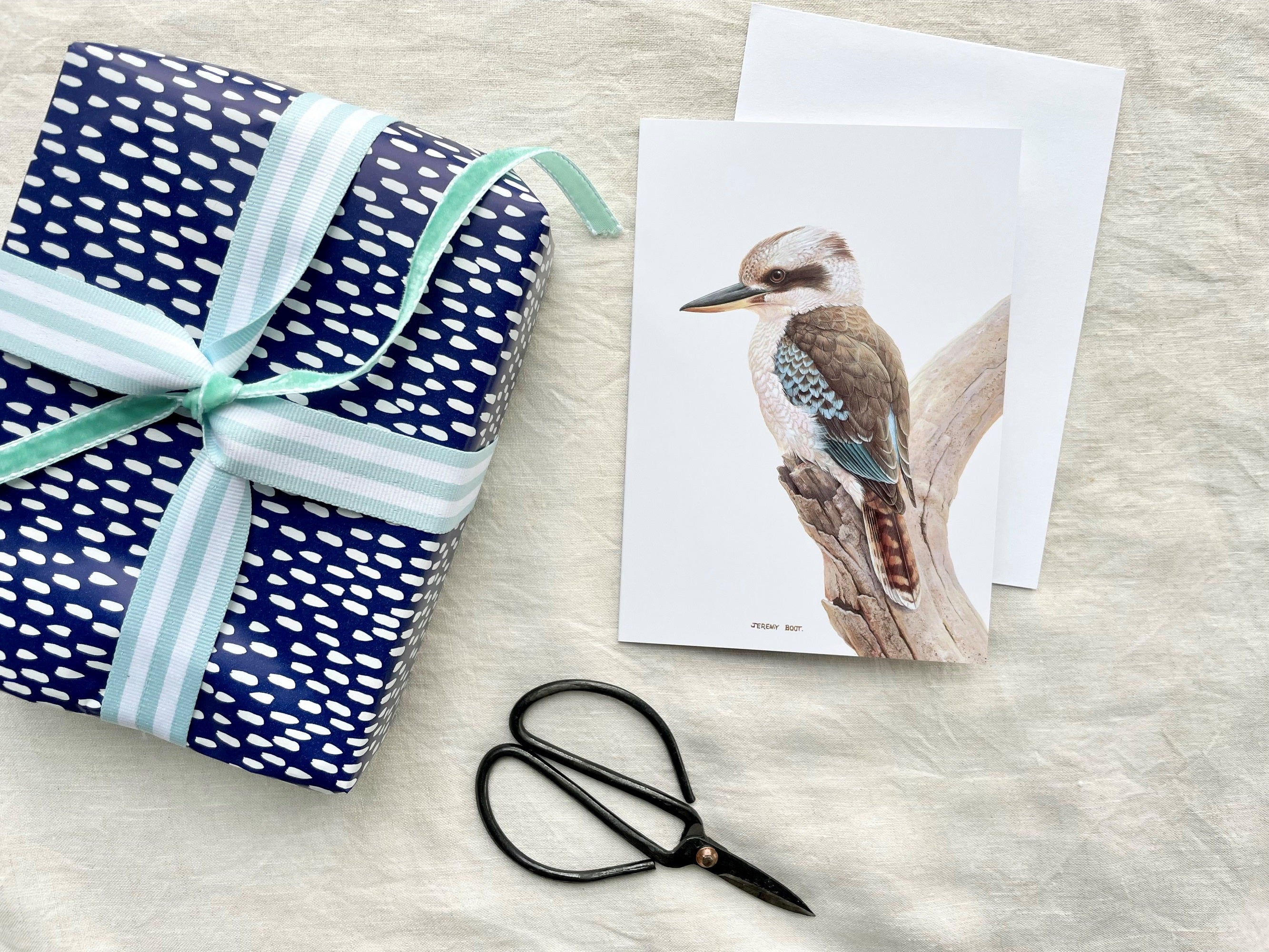 A fine quality blank card printed in Australia on premium paper, with a ...