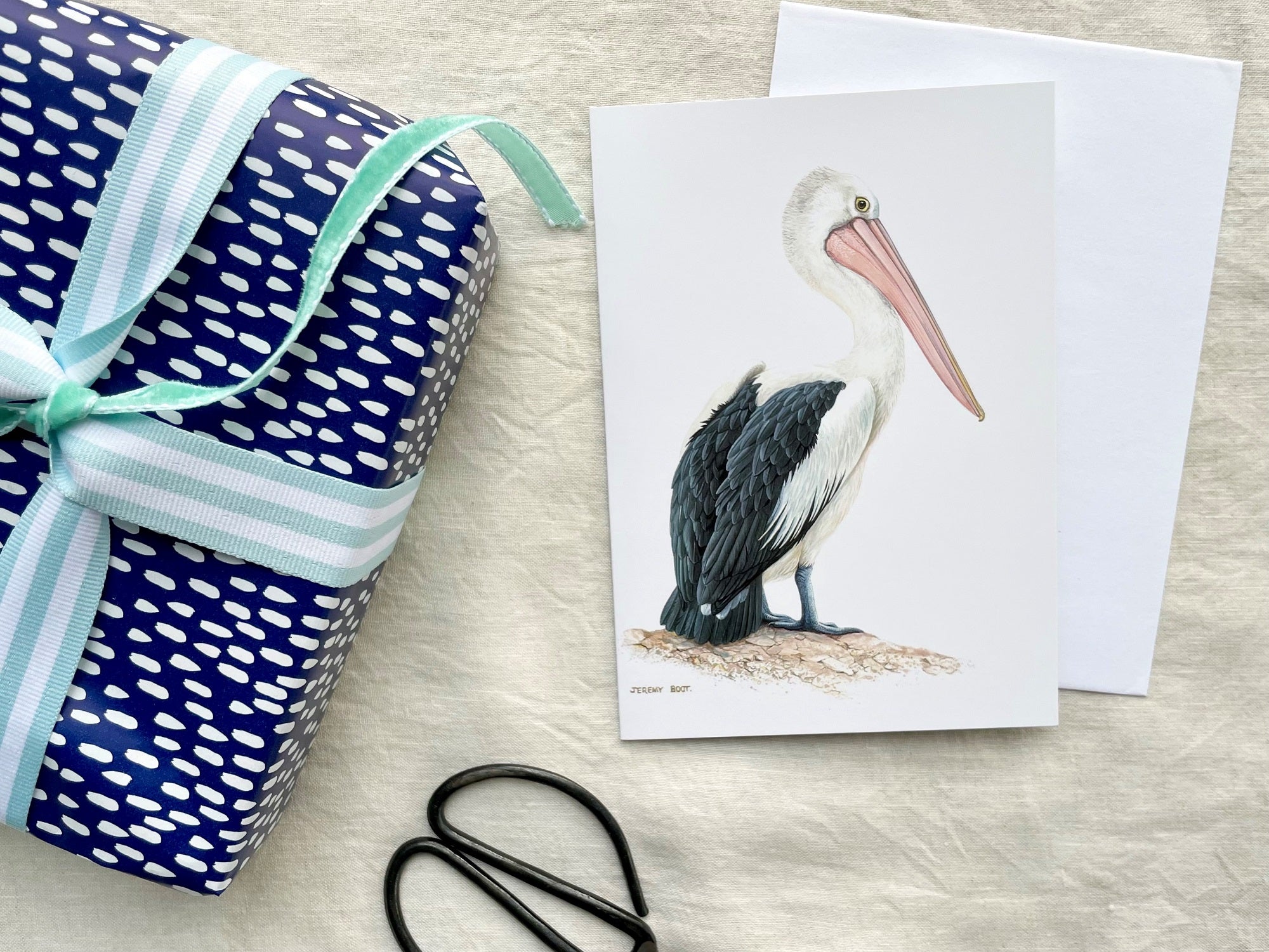 A fine quality blank card printed in Australia on premium paper, with a ...