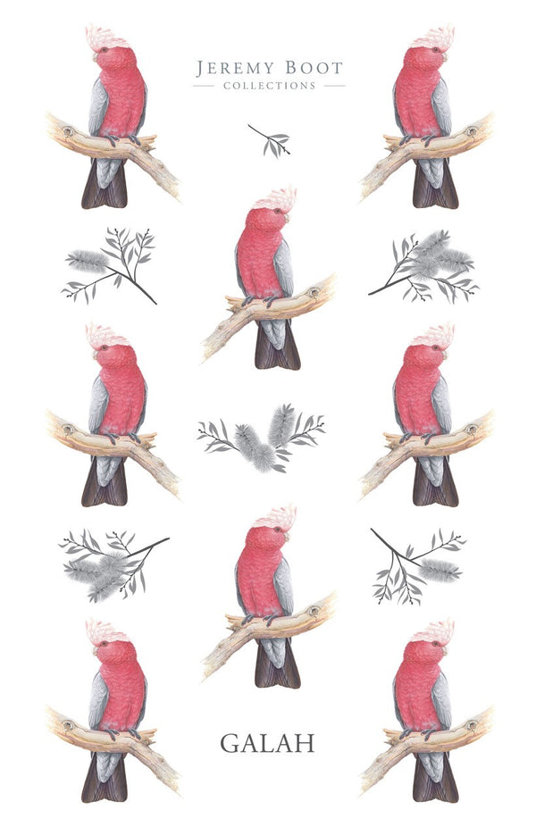 Tea Towel - Galah – Jeremy Boot Collections