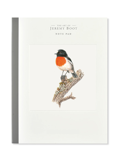 Note pad - Scarlet Robin – Jeremy Boot Collections