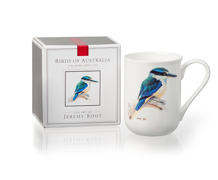 Fine Bone China Cups - Sacred Kingfisher – Jeremy Boot Collections